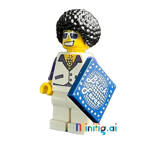 LEGO Disco Dude Collectible Minifigure Series 2 From Set 8684 – Minifig.ai