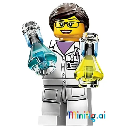 LEGO Scientist Collectible Minifigure Series 11 From Set 71002 – Minifig.ai